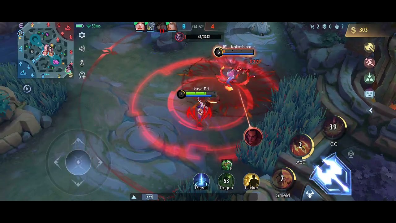 hanabi the allti build items #best #gamerlife #games #gamestream #mlbb ...