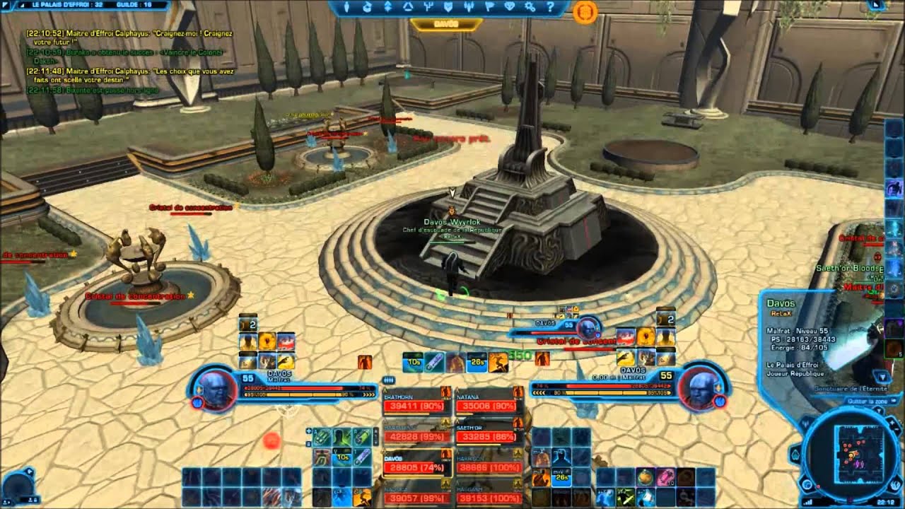 SWTOR - Maître d'Effroi Calphayus 8-HM - YouTube