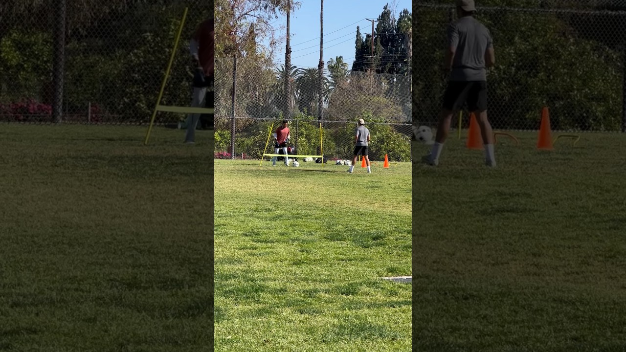 Brandon Reyes Goalkeeper Training Highlights - YouTube