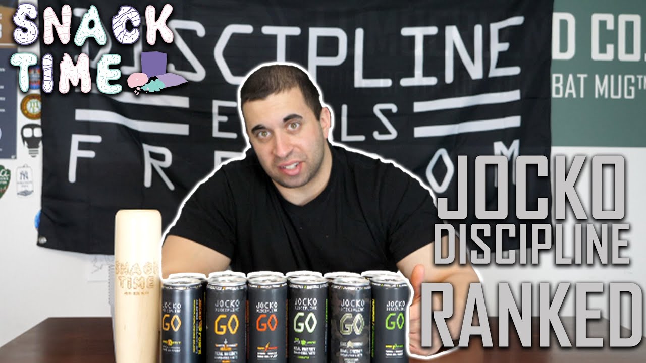 Ranking Every Flavor of Jocko Discipline! - SNACKTIME - YouTube