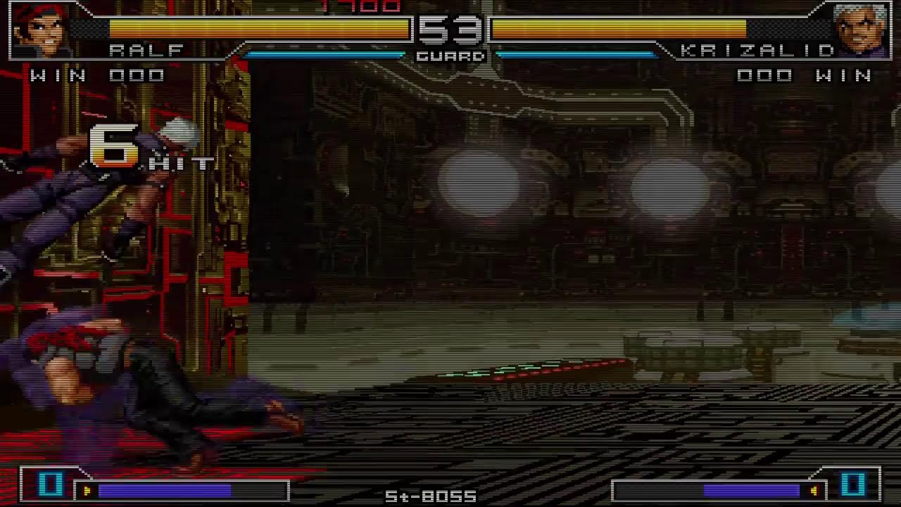 King Of Fighters 2002 Um Individual Mode Triple Round As Ralf - YouTube