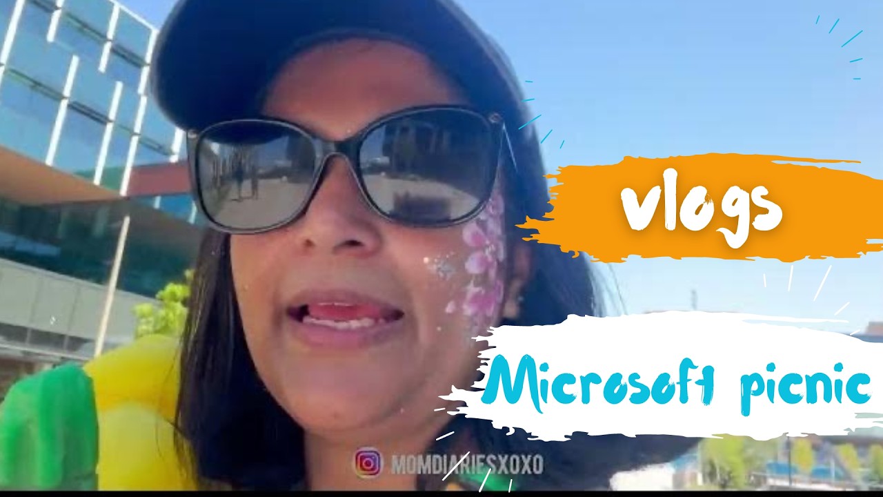 Microsoft Summer Picnic For Employees And Their Family Vlogs | # ...