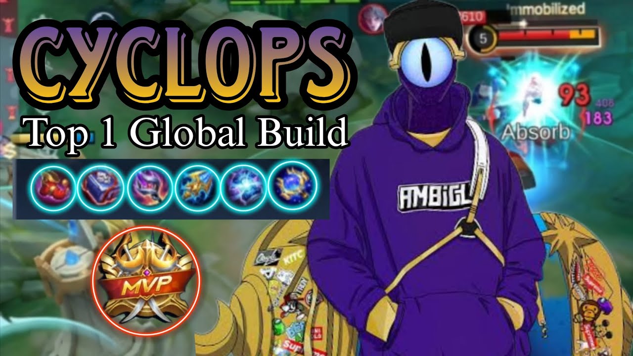 CYCLOPS BEST EMBLEM & BUILD 2025 || CYCLOPS TOP 1 GLOBAL BUILD ...