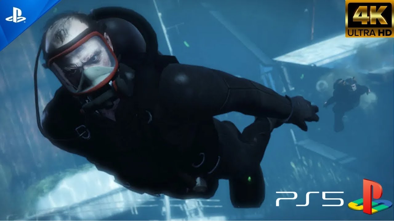 (PS5) Deep Sea Diving MISSION To Steal Nerve Toxin - Gameplay [4K 60FPS HDR] GTA V - YouTube