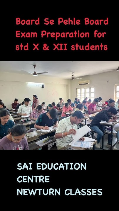 Board Se Pehle Board exam preparation @SAIEDUCATIONCENTRE @NEWTURNCLASSES - YouTube