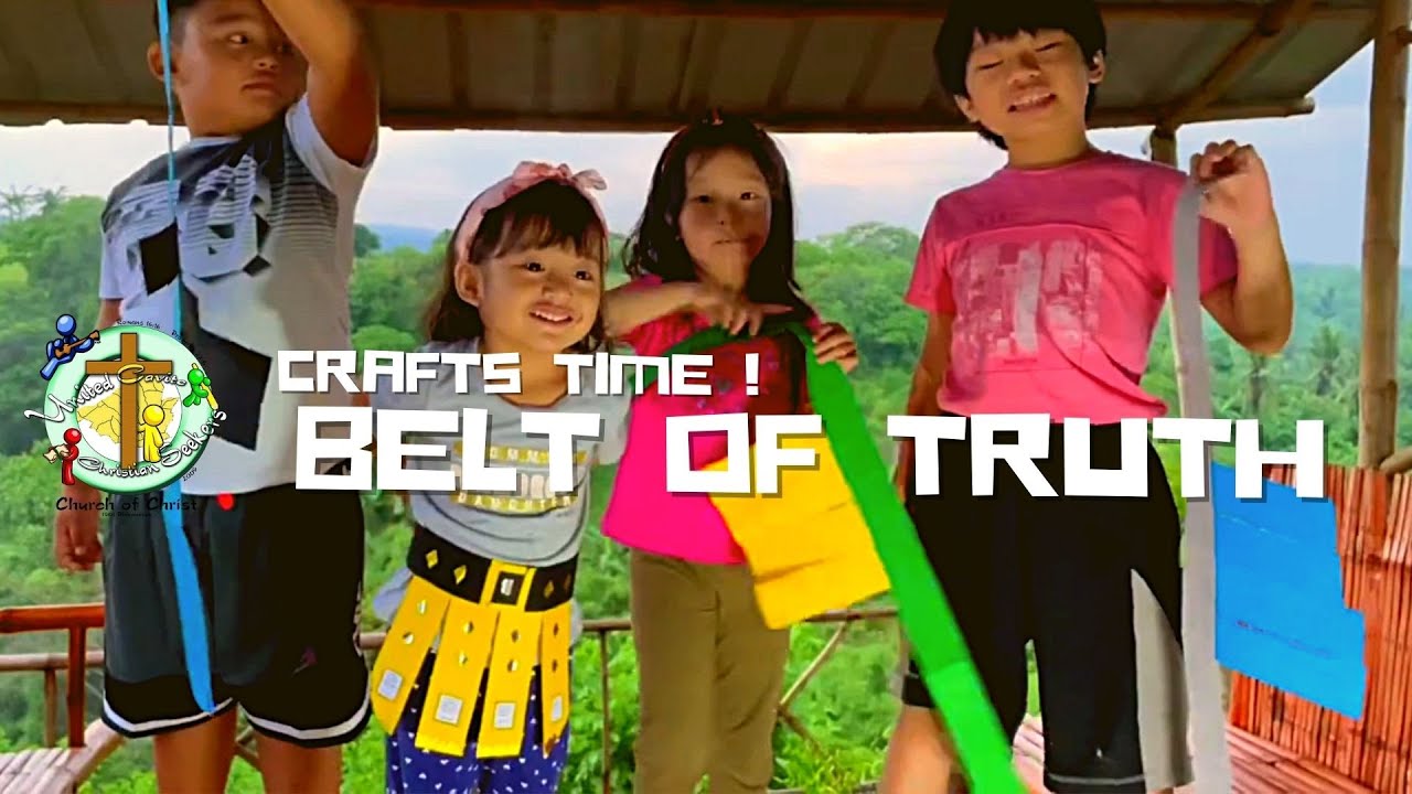 How Make "Belt of Truth" from Armor of God | Crafts Time - YouTube