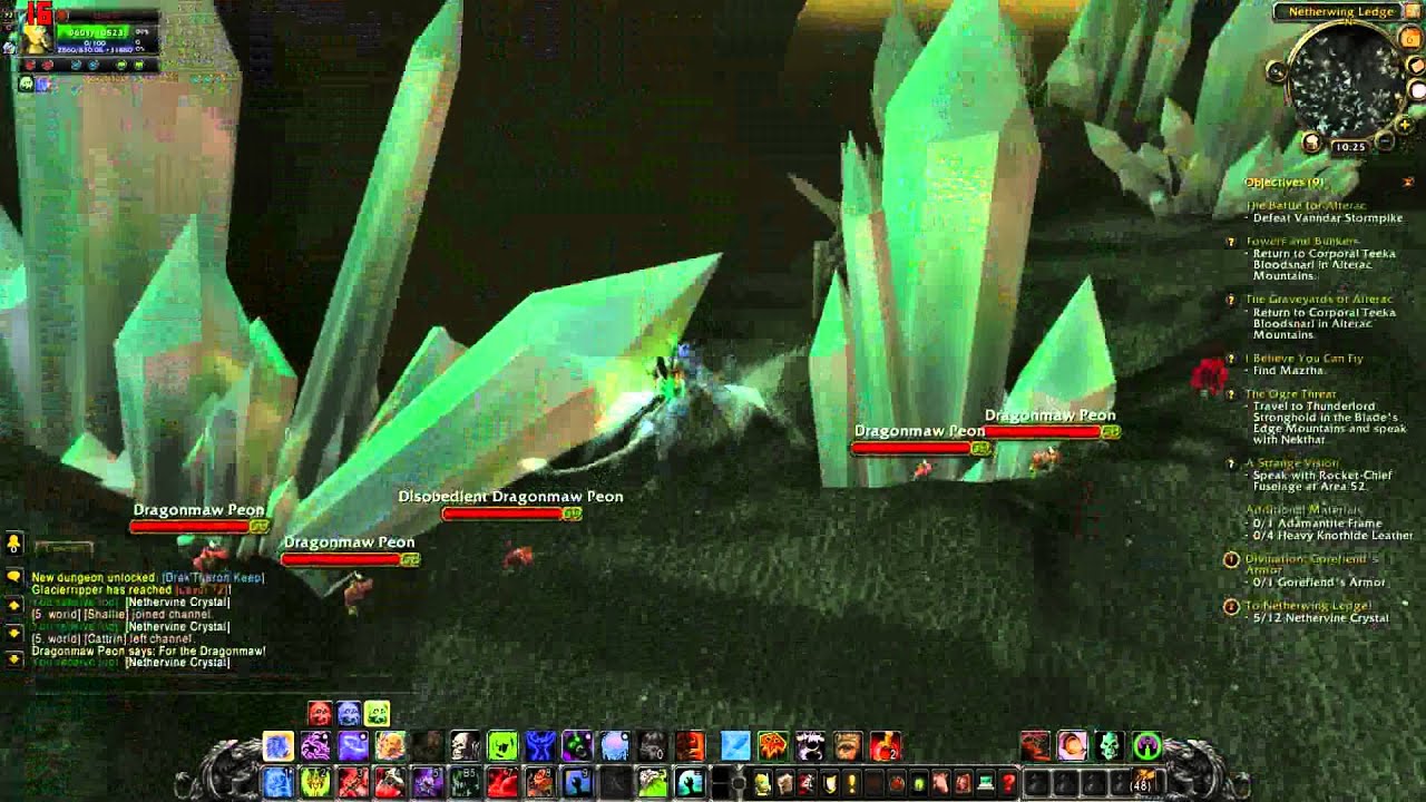 WoW Outland - To netherwing ledge - YouTube