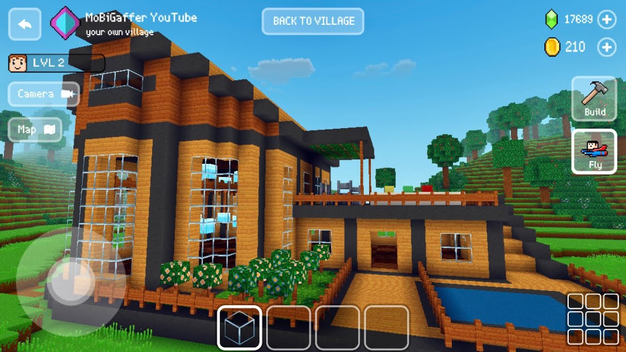 Block Craft 3D: Crafting Game #3248 | Modern House 🏠 - YouTube