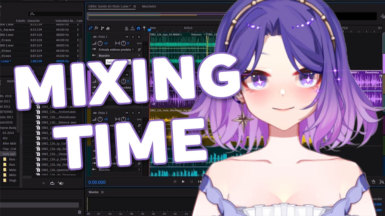 Mixing a Commission! | Comfy Work Stream - YouTube