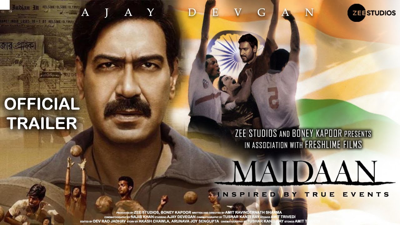 MAIDAAN | Official Concept Trailer | Ajay Devgn | Priyamani | Gajraj ...