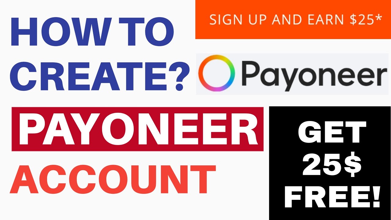 Payoneer account kaise banaye| how to create Payoneer account? how to ...
