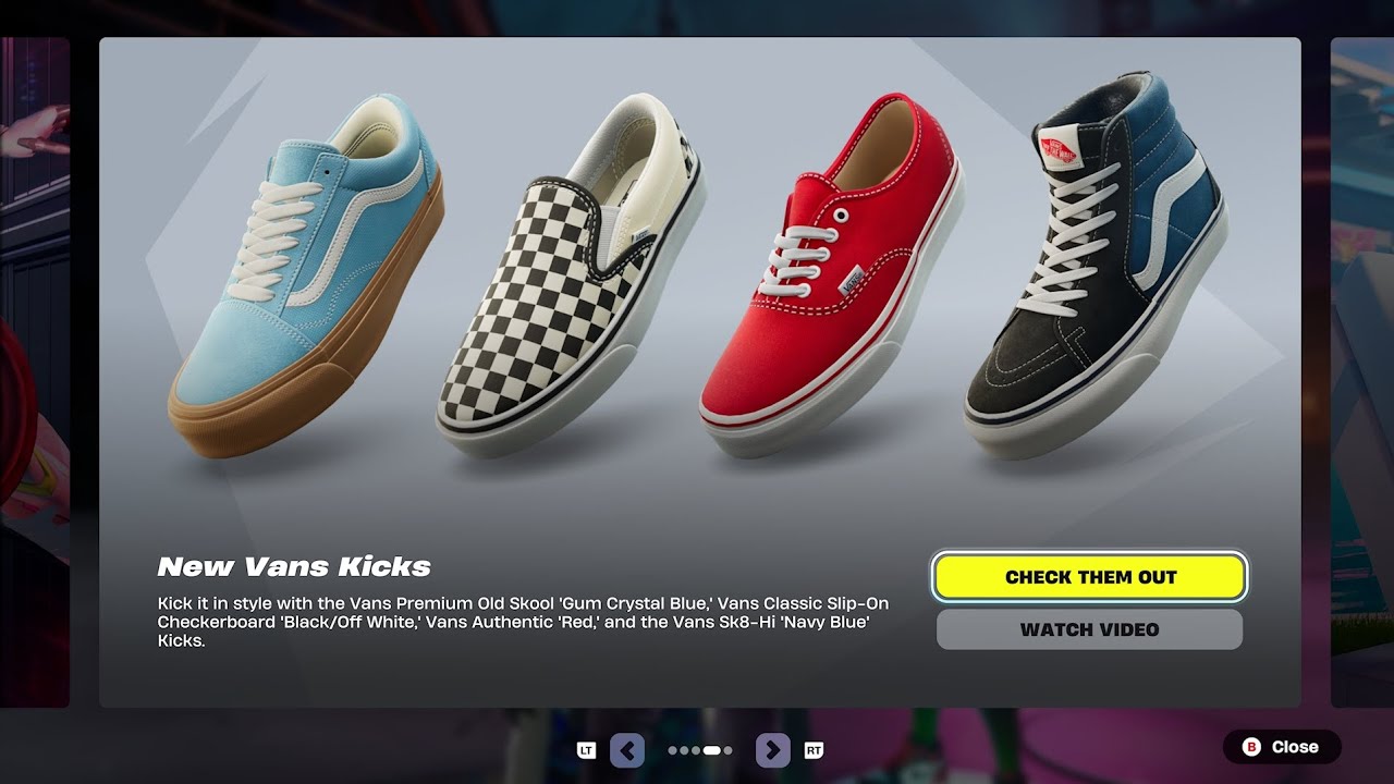 Vans Kicks | Fortnite Trailer - YouTube