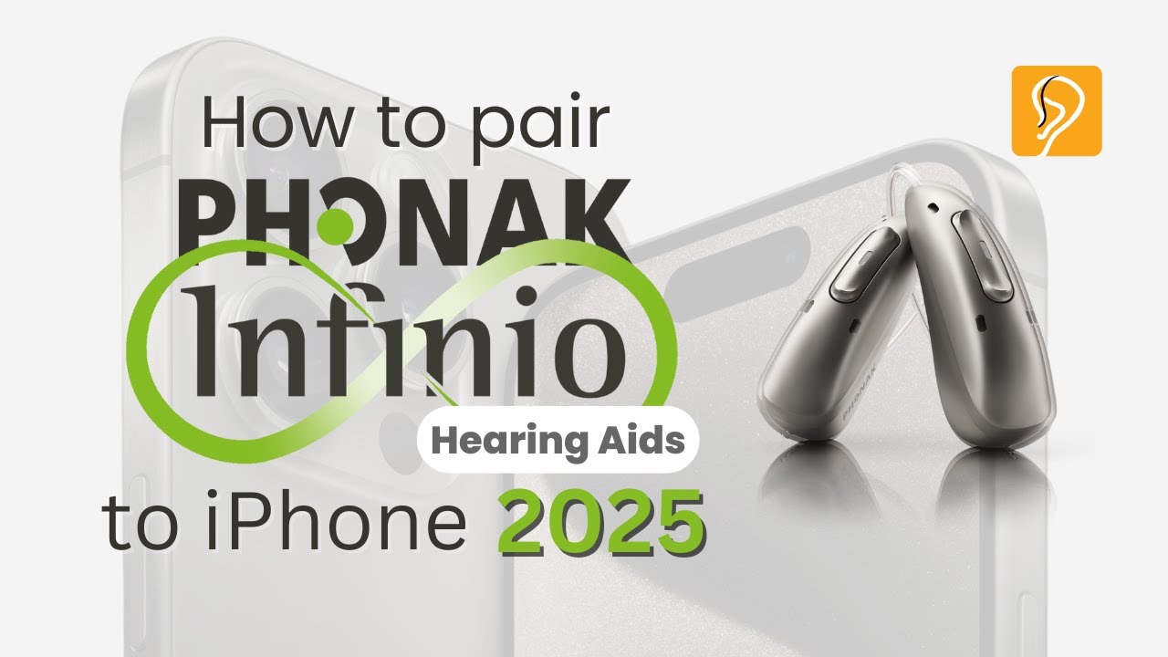 How to Pair Phonak INFINIO Hearing Aids to iPhone - Happy Ears Hearing ...