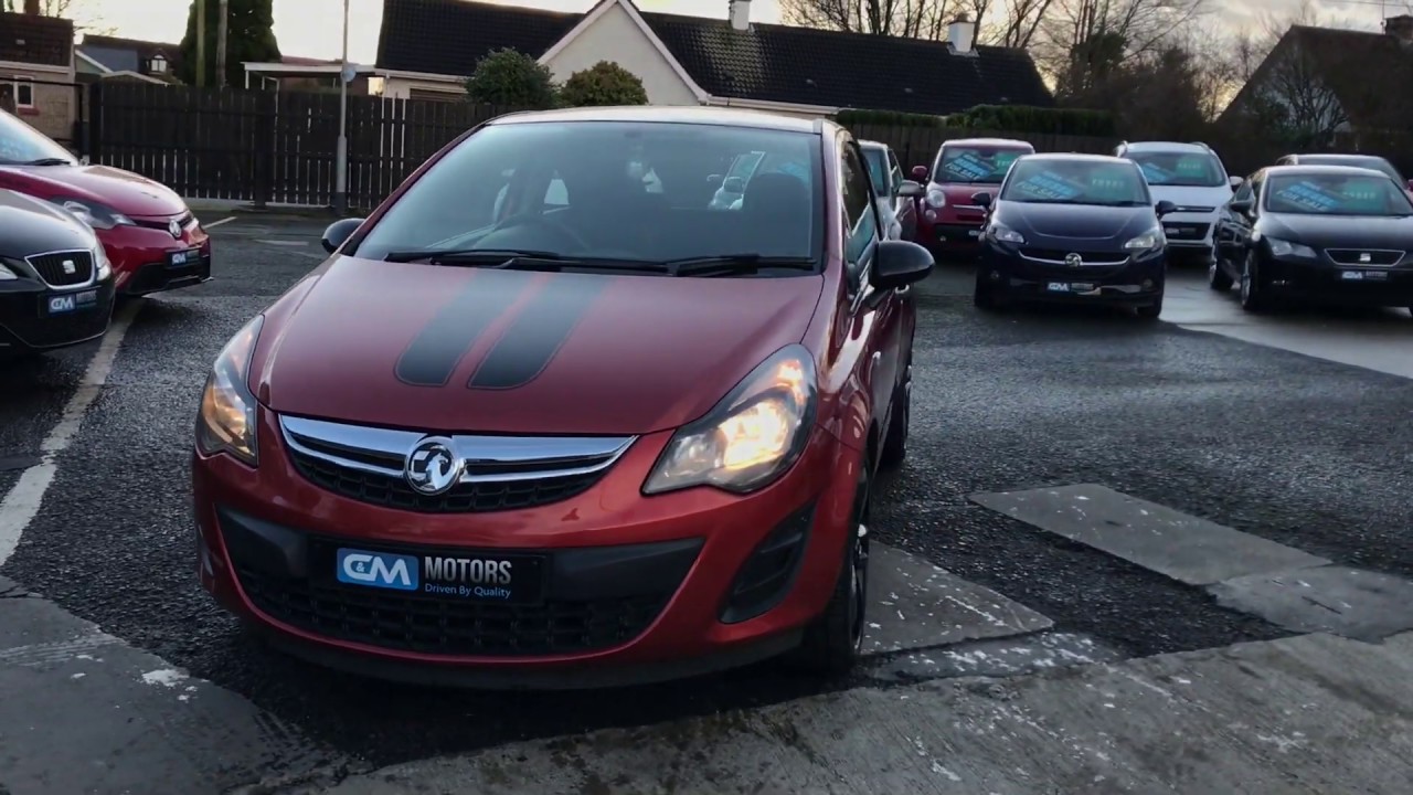 YR14 NVC 2014 Vauxhall Corsa Sting - YouTube