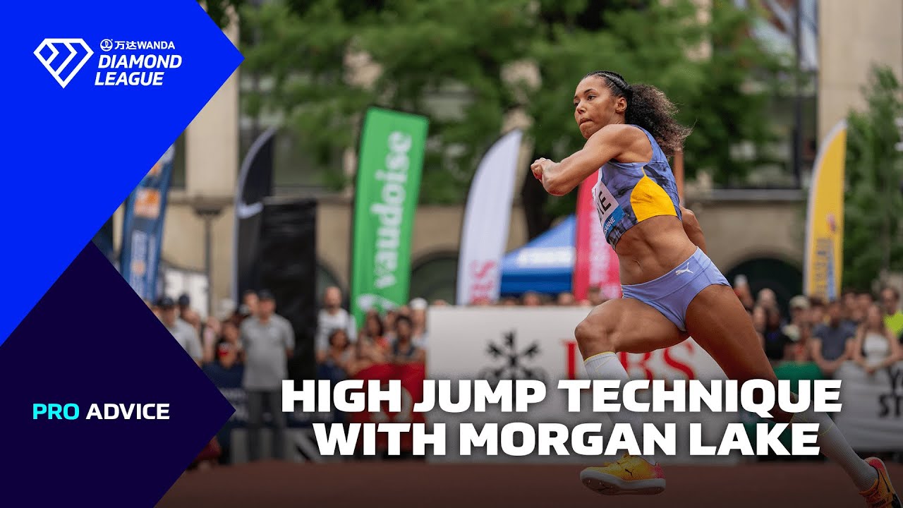 High Jump Technique with Morgan Lake - Wanda Diamond League - YouTube