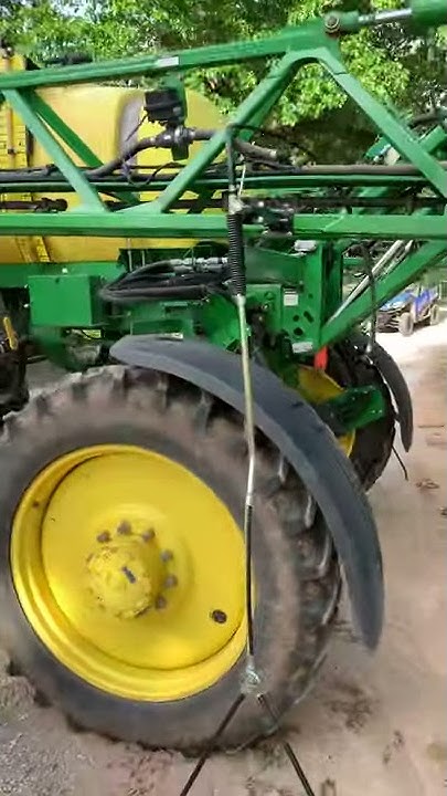 John Deere 4630 with EZ-Drops - YouTube