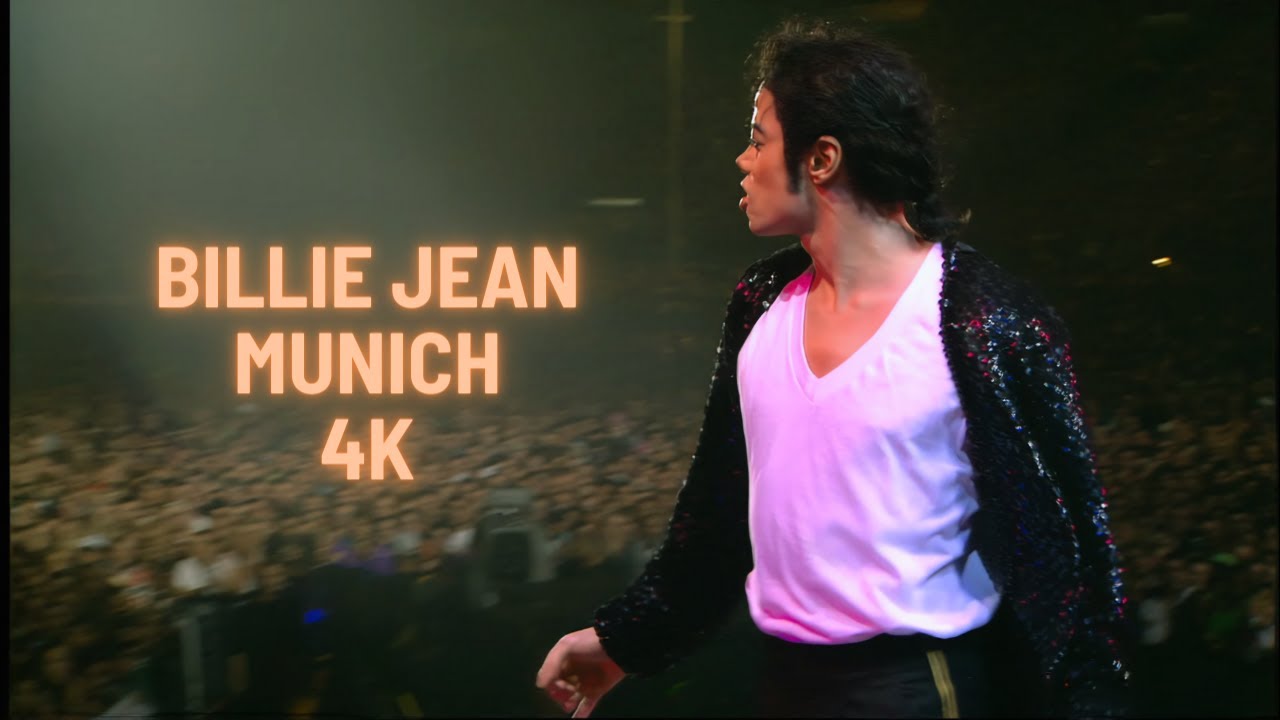 Michael Jackson Billie Jean live Munich 4K60FPS (Multitracks) - YouTube