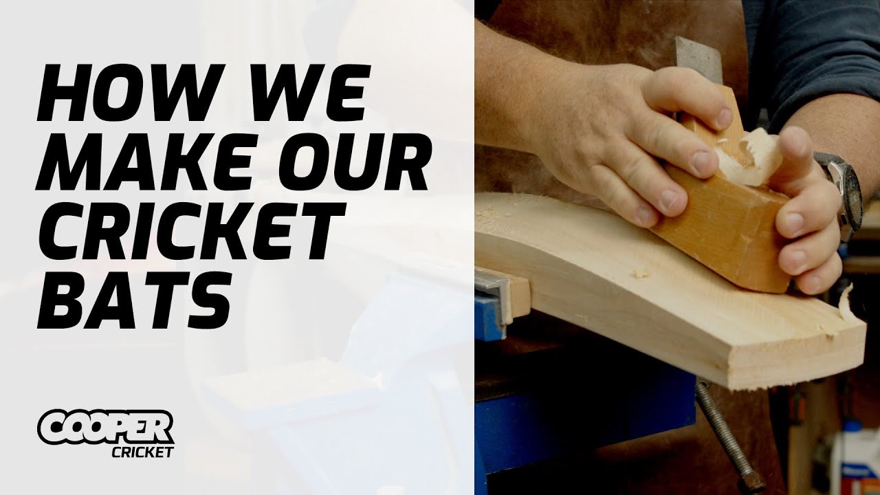 How We Make Our A Pro Cricket Bat | Cooper Cricket - YouTube