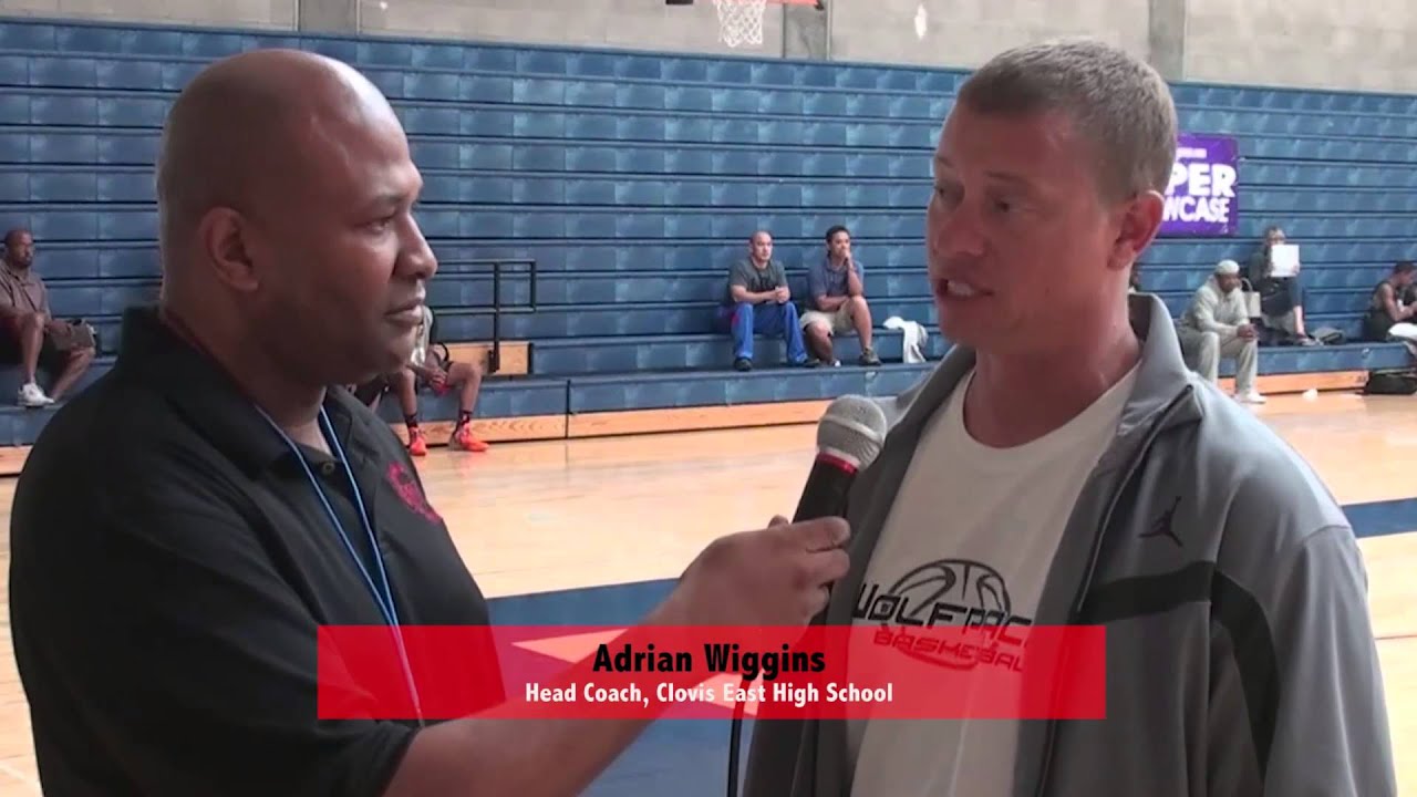 Clovis East Head Coach Adrian Wiggins - YouTube