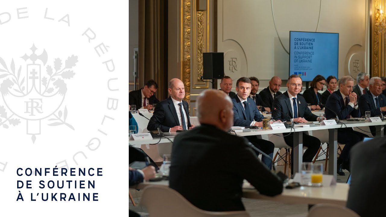 Conférence de soutien à l'Ukraine. - YouTube
