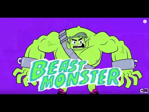 Beast boy monster transformation - YouTube
