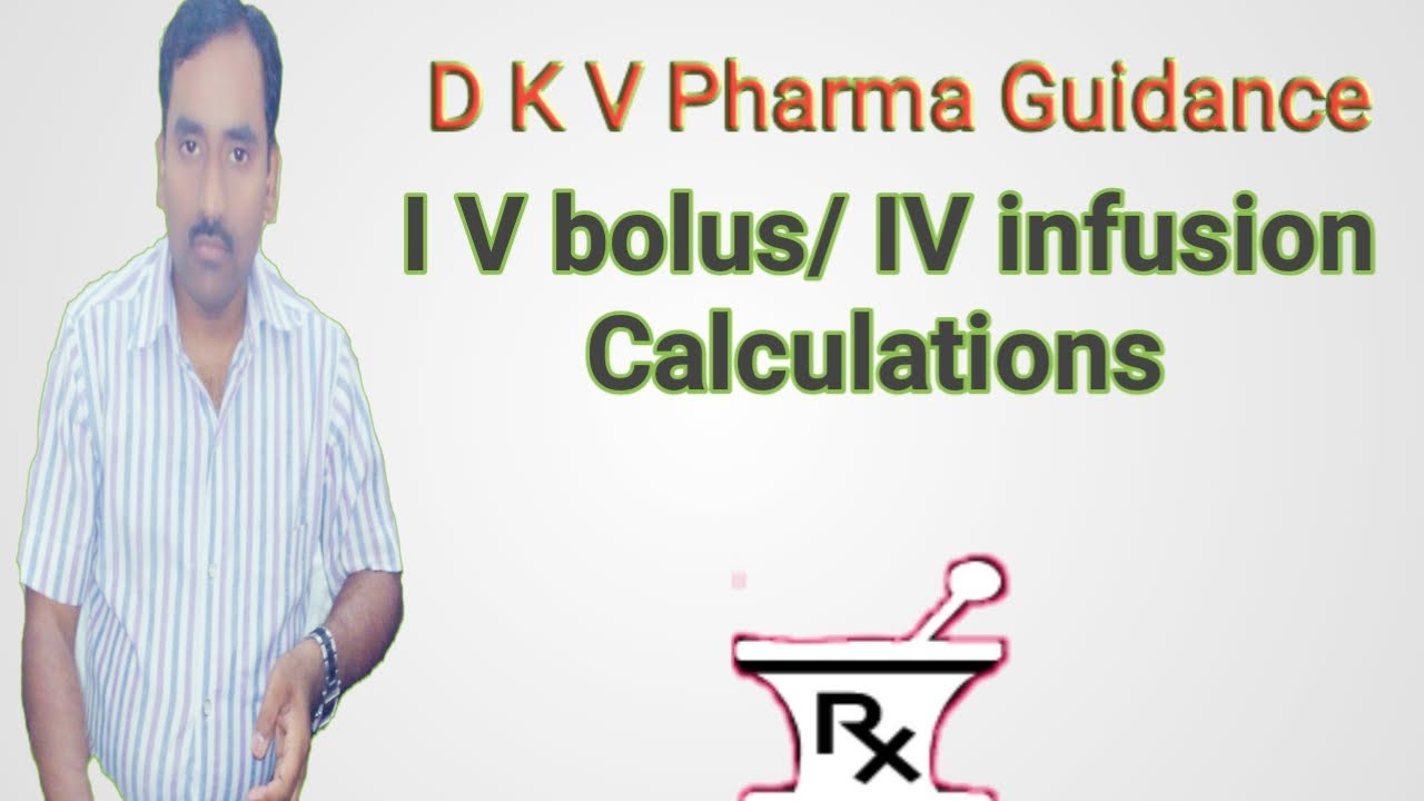 Calculation on One Compartment Open Model | Biopharmaceutics and ...