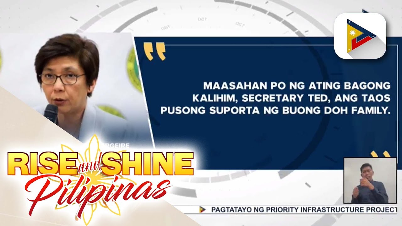 DOH, suportado ang appointment ni Herbosa bilang bagong DOH secretary ...
