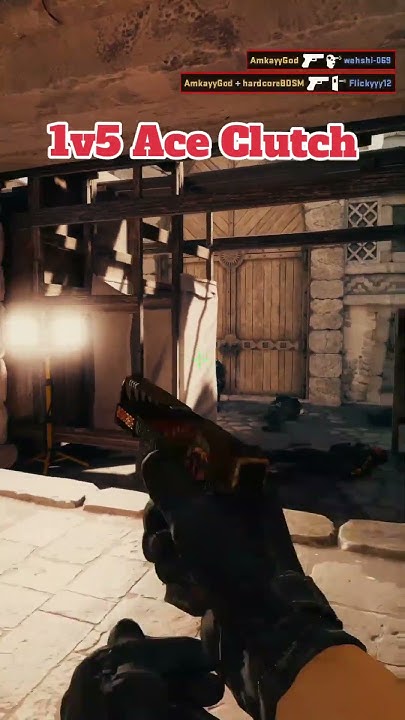 1v5 Ace Clutch #cs2 #clutch #ace #youtubeshorts - YouTube