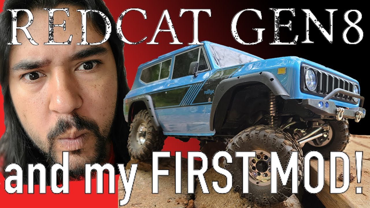REDCAT GEN8 Crawler and my FIRST RC MOD! - YouTube