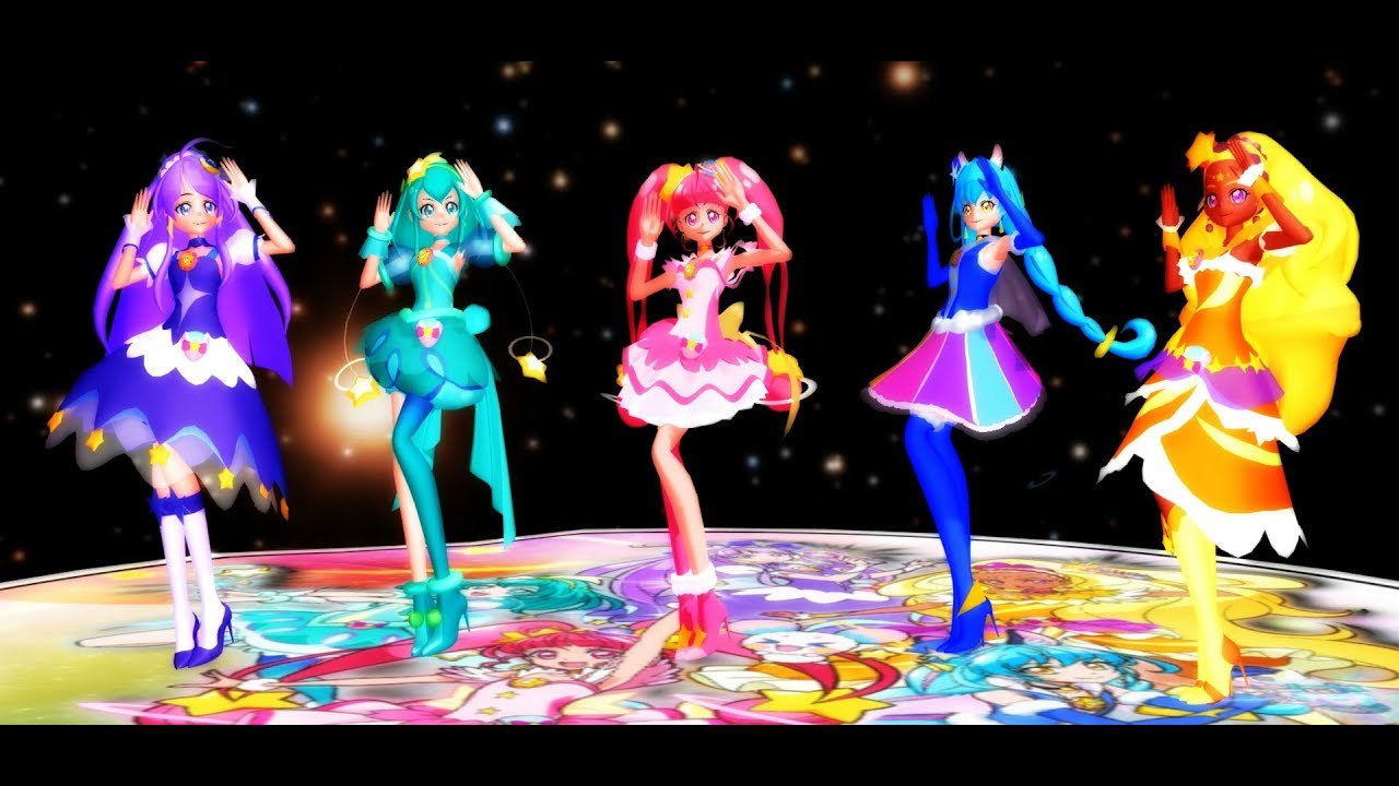 MMD - PaPePiPu⭐Romantic Ft. Cure Cosmo - PreCure - YouTube