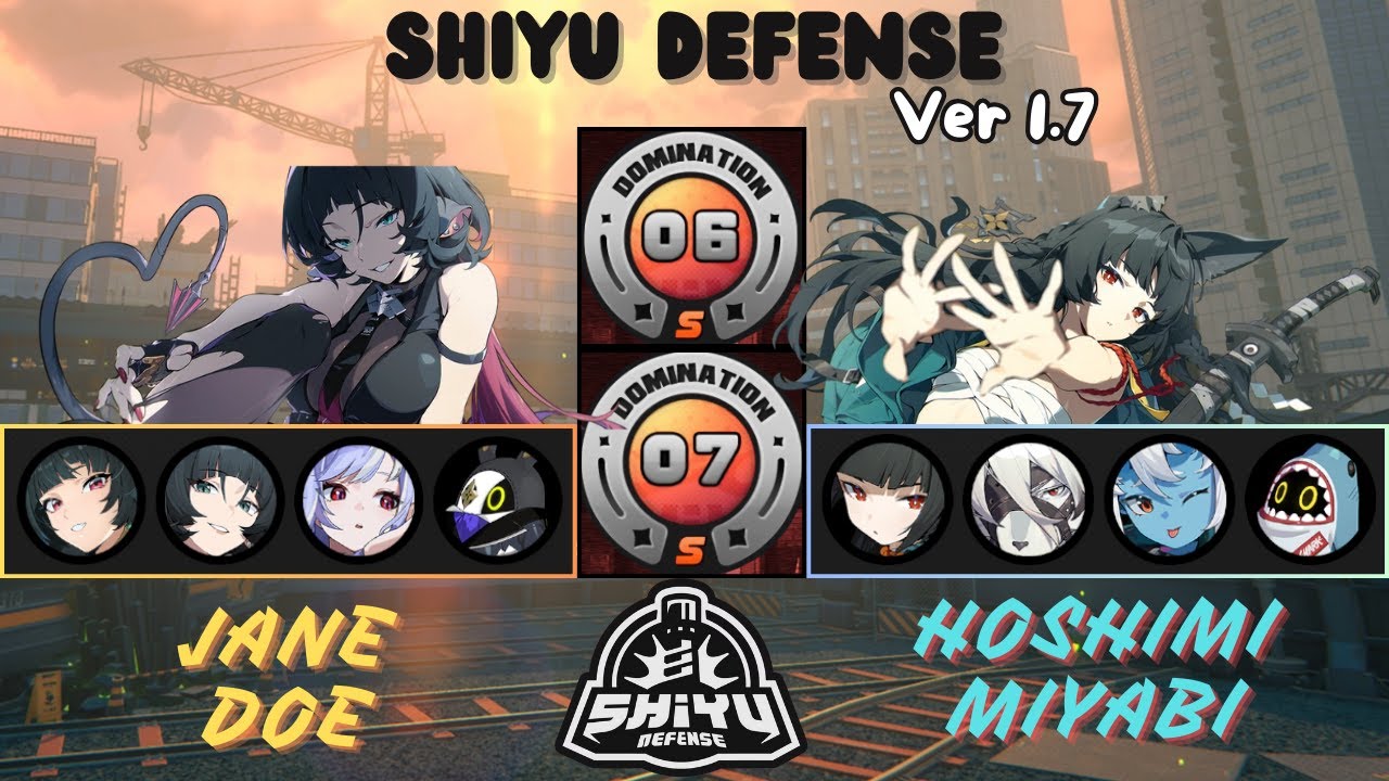 NEW! Shiyu Defense v1.7 | Stage 6-7 | Jane Doe - Miyabi [ Zenless Zone ...