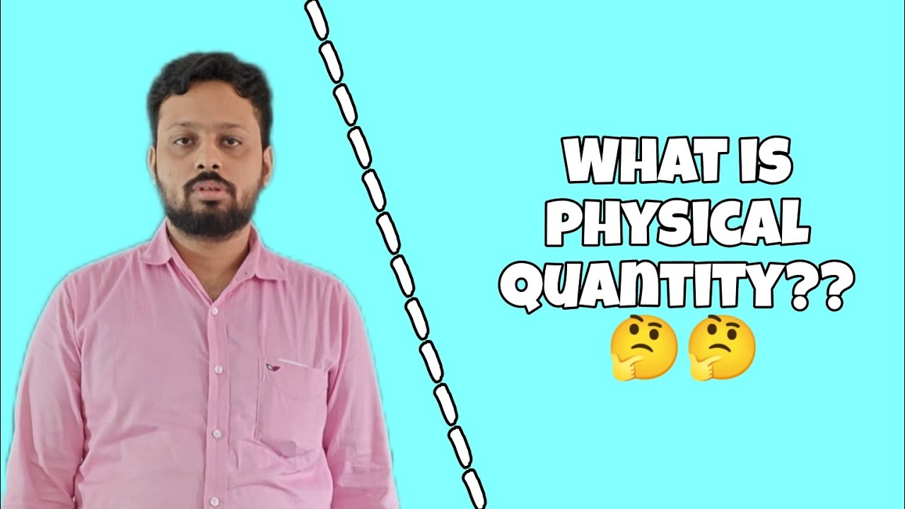 chapter unit and dimension. what is physical quantity? what are its ...