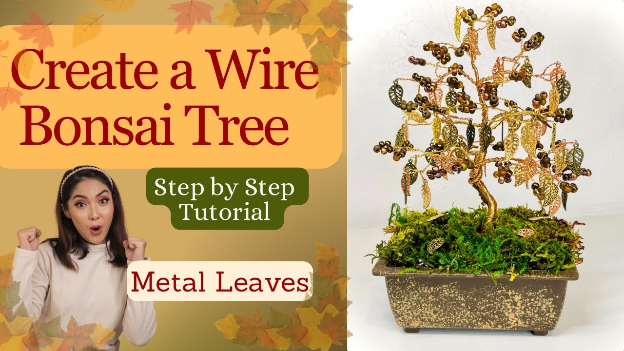 How to Make a Wire Bonsai Tree (DIY Art) - YouTube