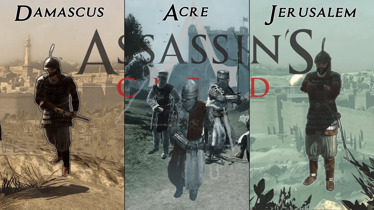 City Guards Comparison - Assassin's Creed 1 - All Cities - Gameplay HD ...