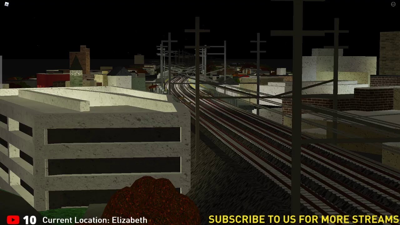 Roblox Virtual Railfan - Elizabeth (10/30/20) - YouTube