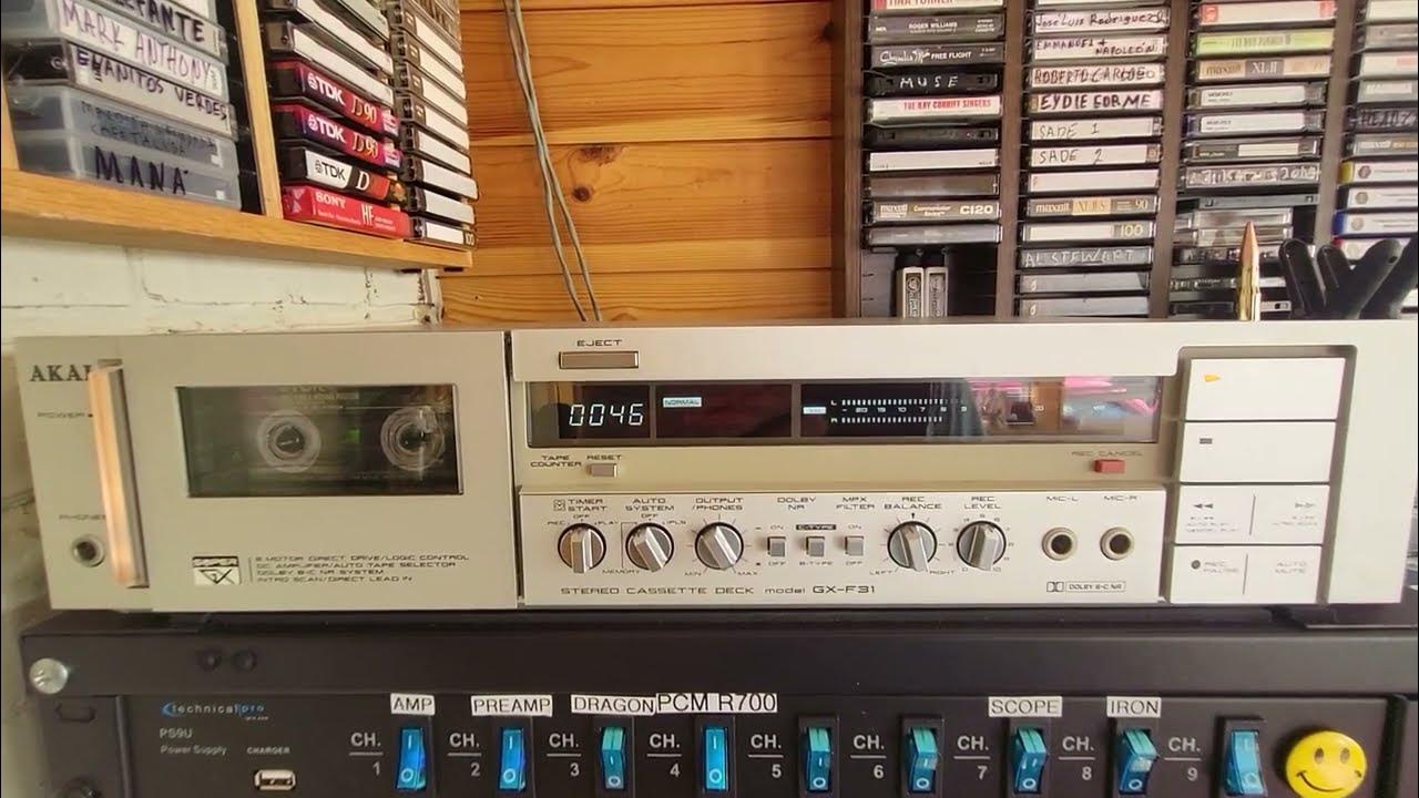 AKAI GX-F31 Cassette Deck for sale at eBay by newcharmilion - YouTube