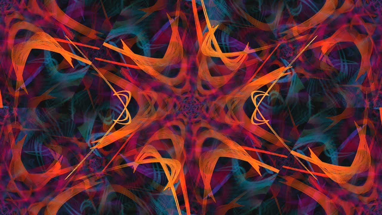 140 BPM Full-On Classics Mix With Psychedelic Visualizations - YouTube