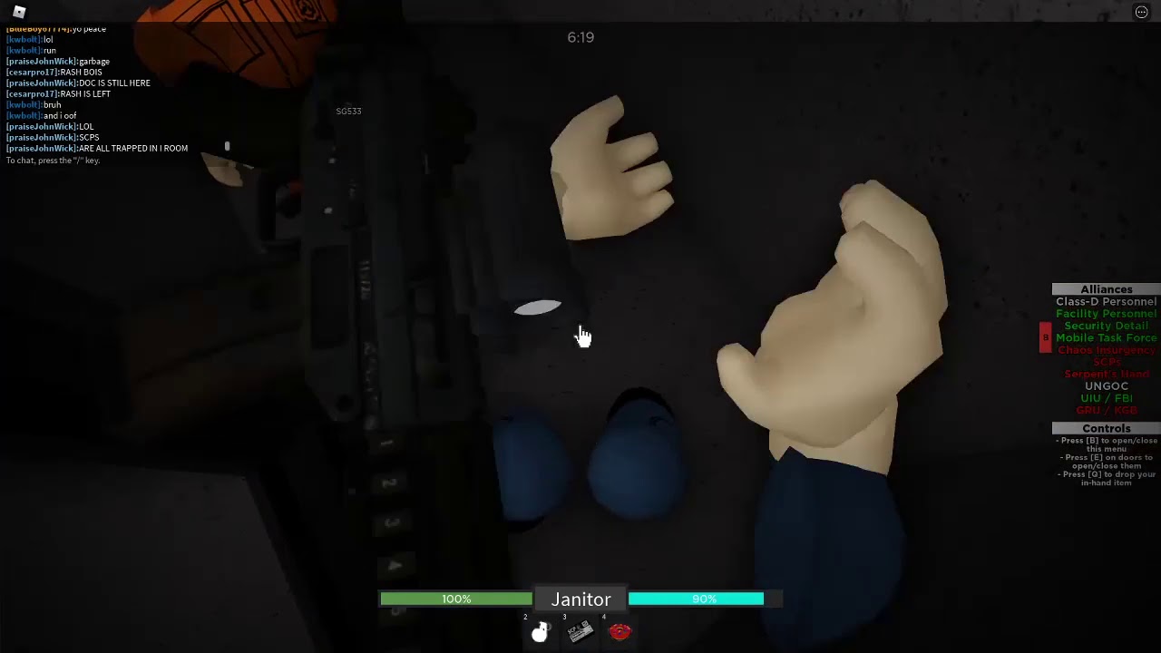rBreach Janitor Gameplay on Roblox - YouTube