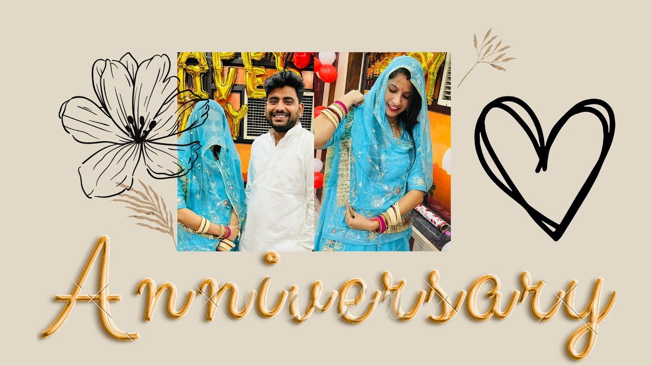 VLOG 31 || OUR ANNIVERSARY VLOG || USHA RATHORE VLOGS - YouTube