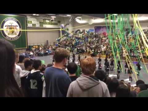 Shorecrest High School Flags 2016 Homecoming Assembly - YouTube