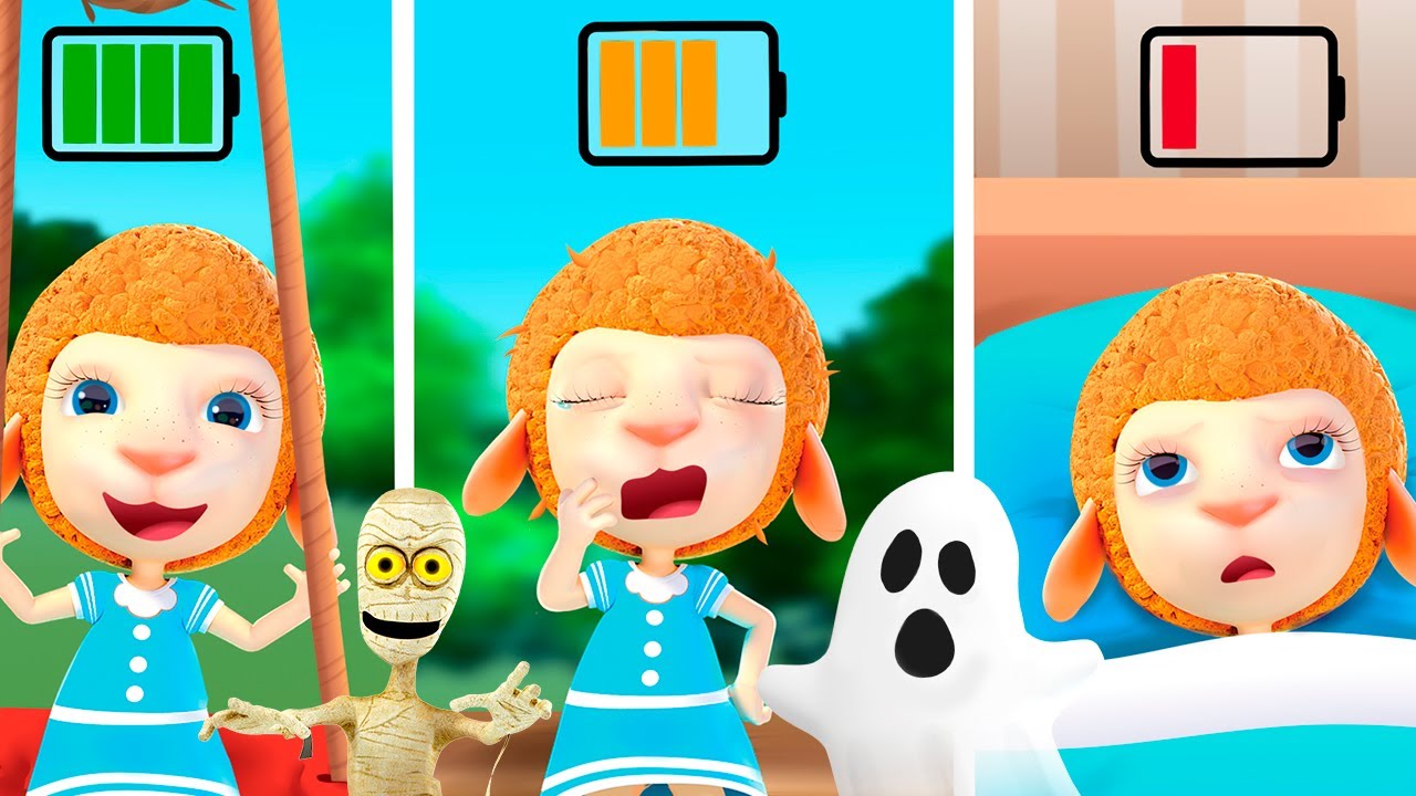 Games in the Children's Room😴😍👧 Sleepover with a friend and scary ...