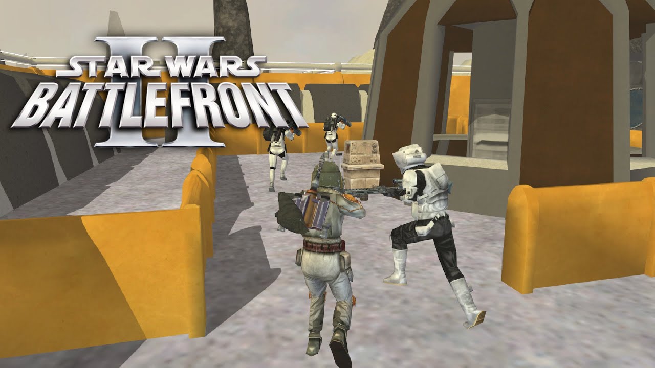 Malastare: Gran Compound (Empire) 👽🌌 Star Wars: Battlefront II 2005 ...