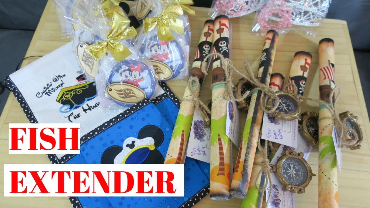 Disney Cruise Fish Extender Gifts | beingmommywithstyle - YouTube