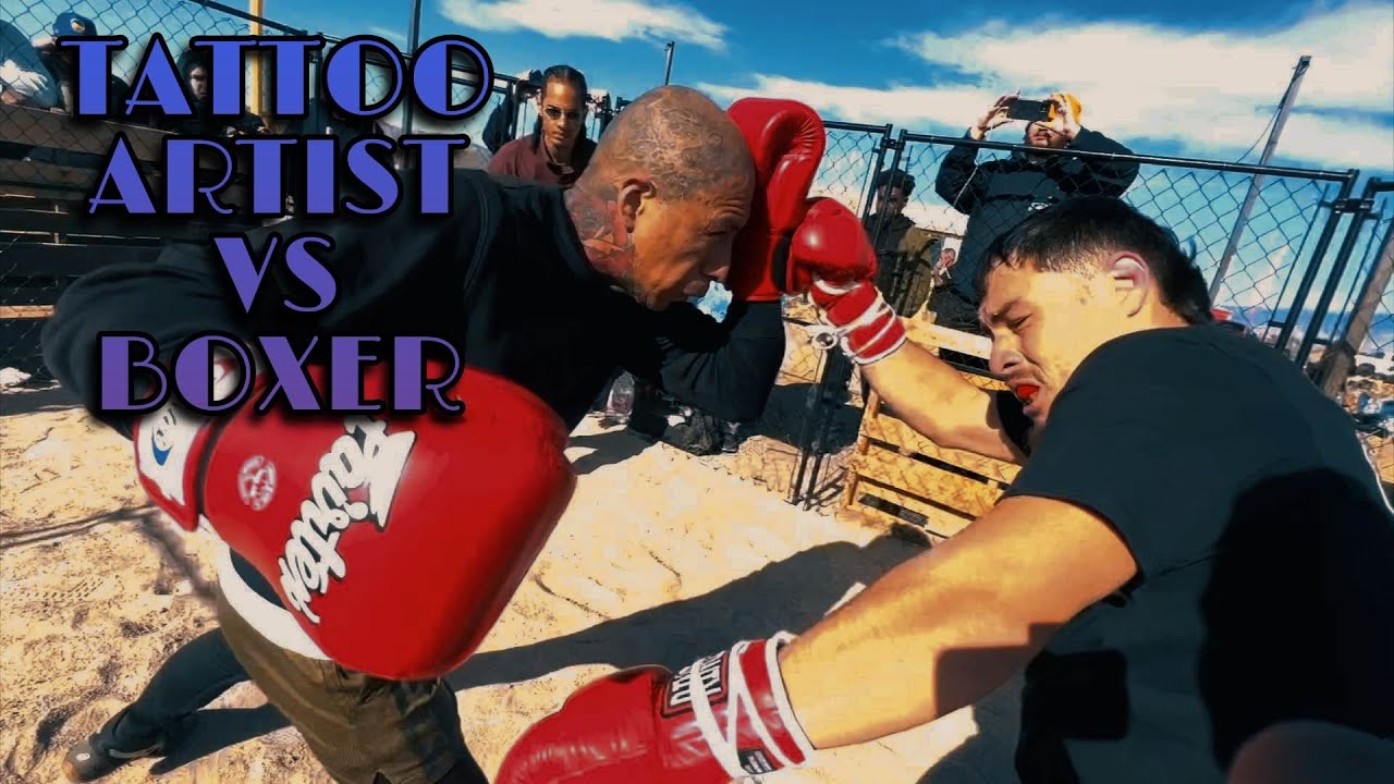 Tattoo Artist takes on Seasoned Boxer | Memo Silva vs Jessi Drahks ...