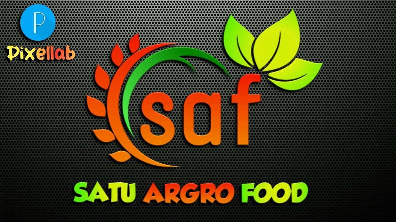 Professional logo design with Pixellab | Agro food logo design | 3d ...