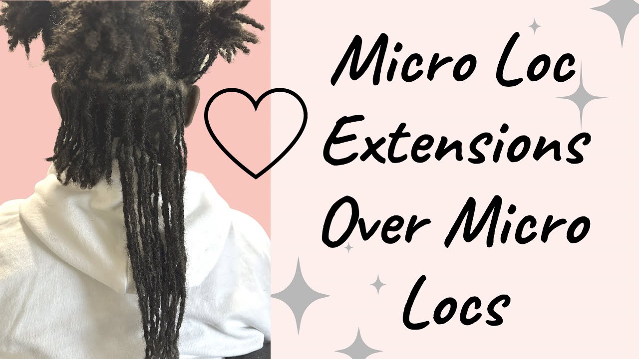 Adding Loc Extensions To Micro Sized Locs - YouTube