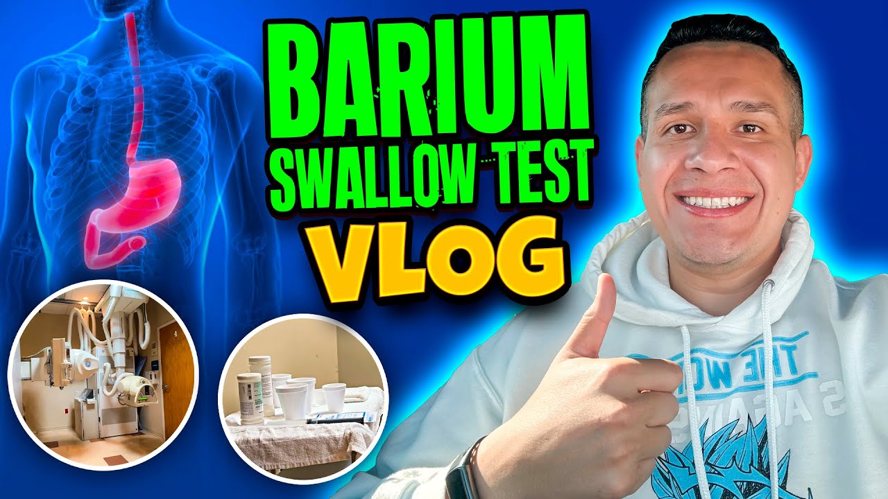 Barium Swallow Test - Vlog - YouTube
