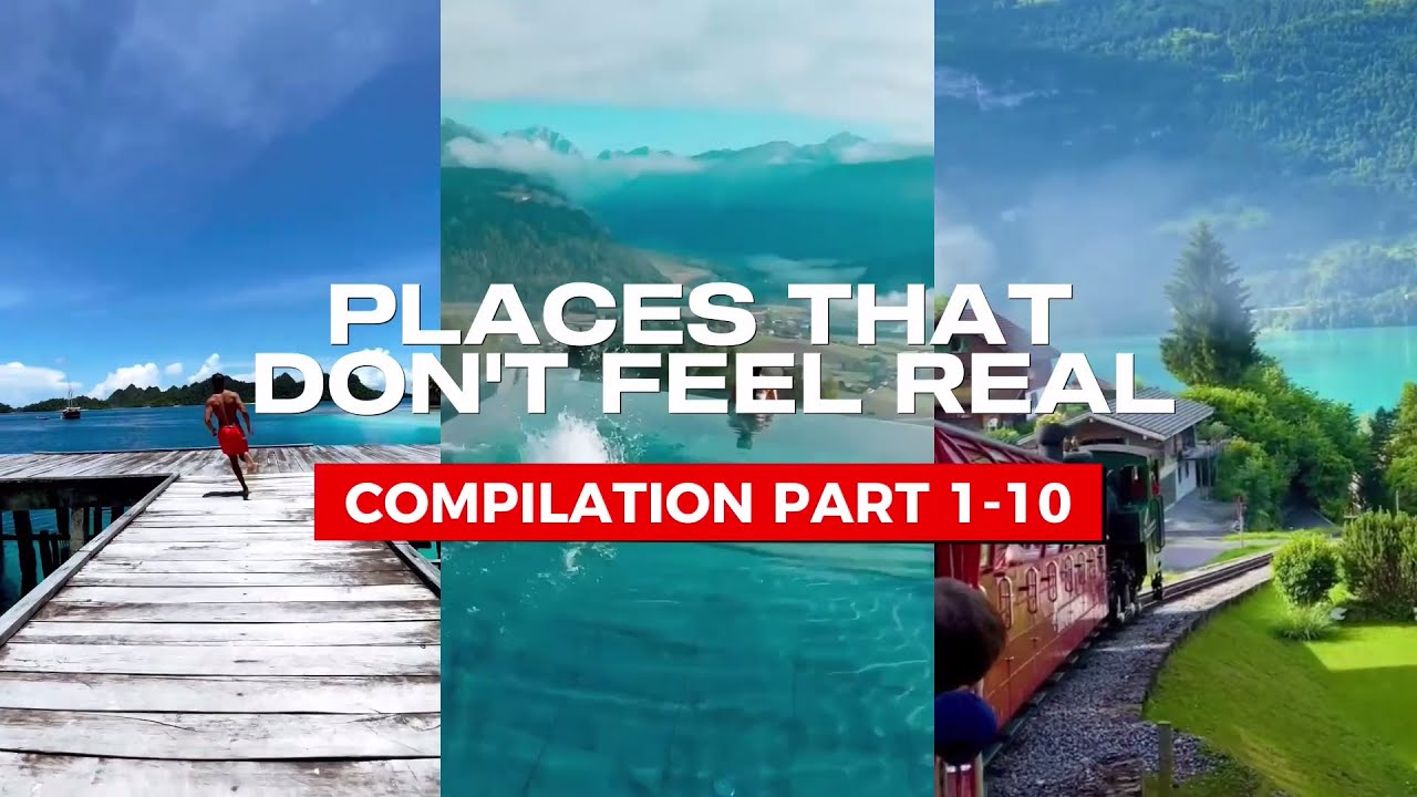Places That Don't Feel Real COMPILATION #adventure #explore #nature # ...