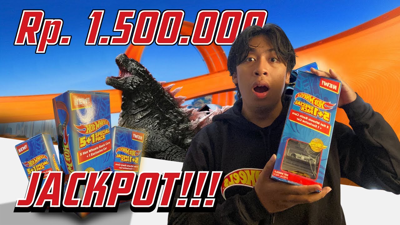 JACKPOTTT!!! PACKNYA BIKIN NGILER || Unboxing mistery box hot wheels ...