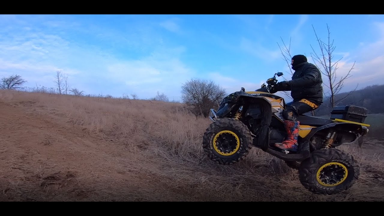 NOWE AGRESYWNE PODJAZDY VS. ATV ENDURO CK / Renegade 1000, Kingquad 750 ...